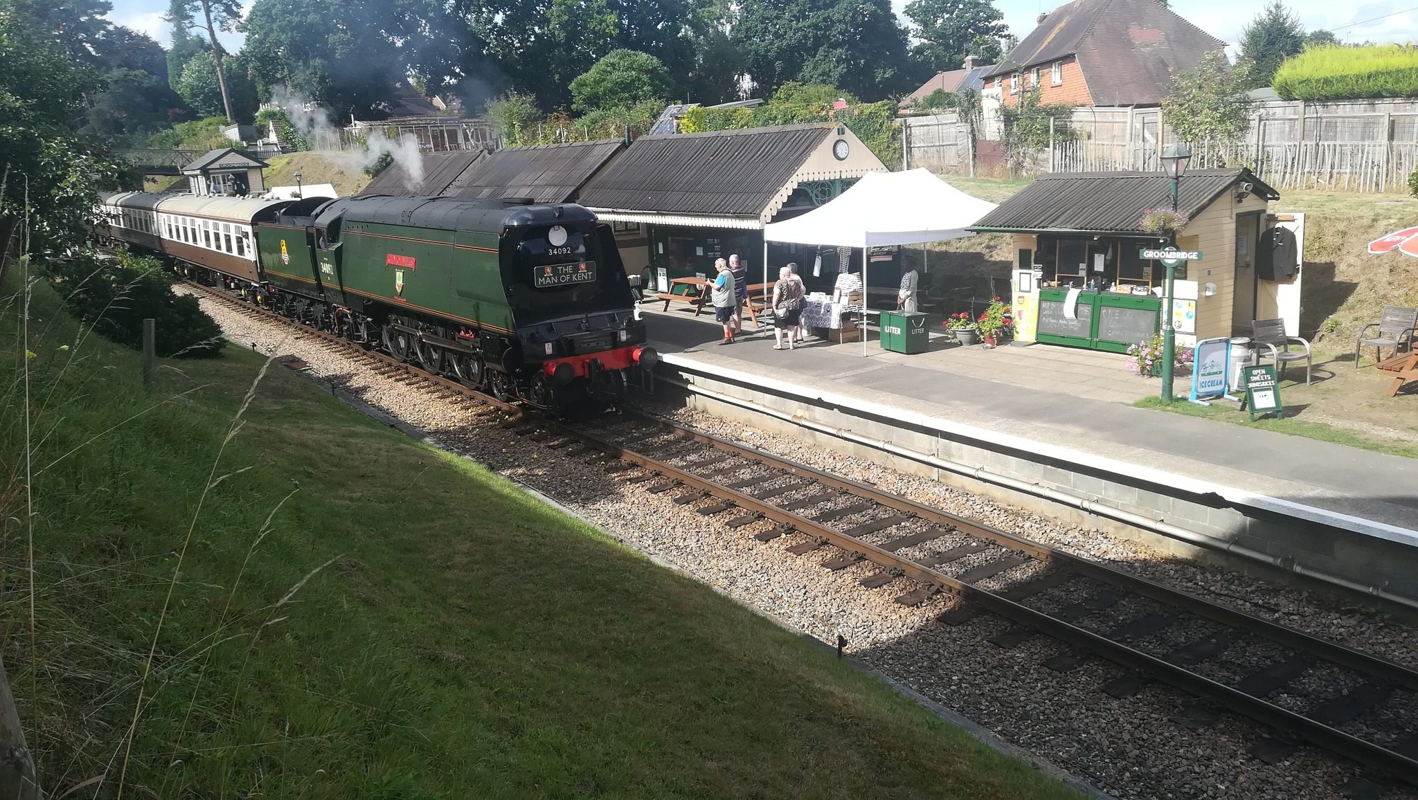Spa Valley Railway 25th Anniversary Gala Stall | www.theopaphitissbs.com