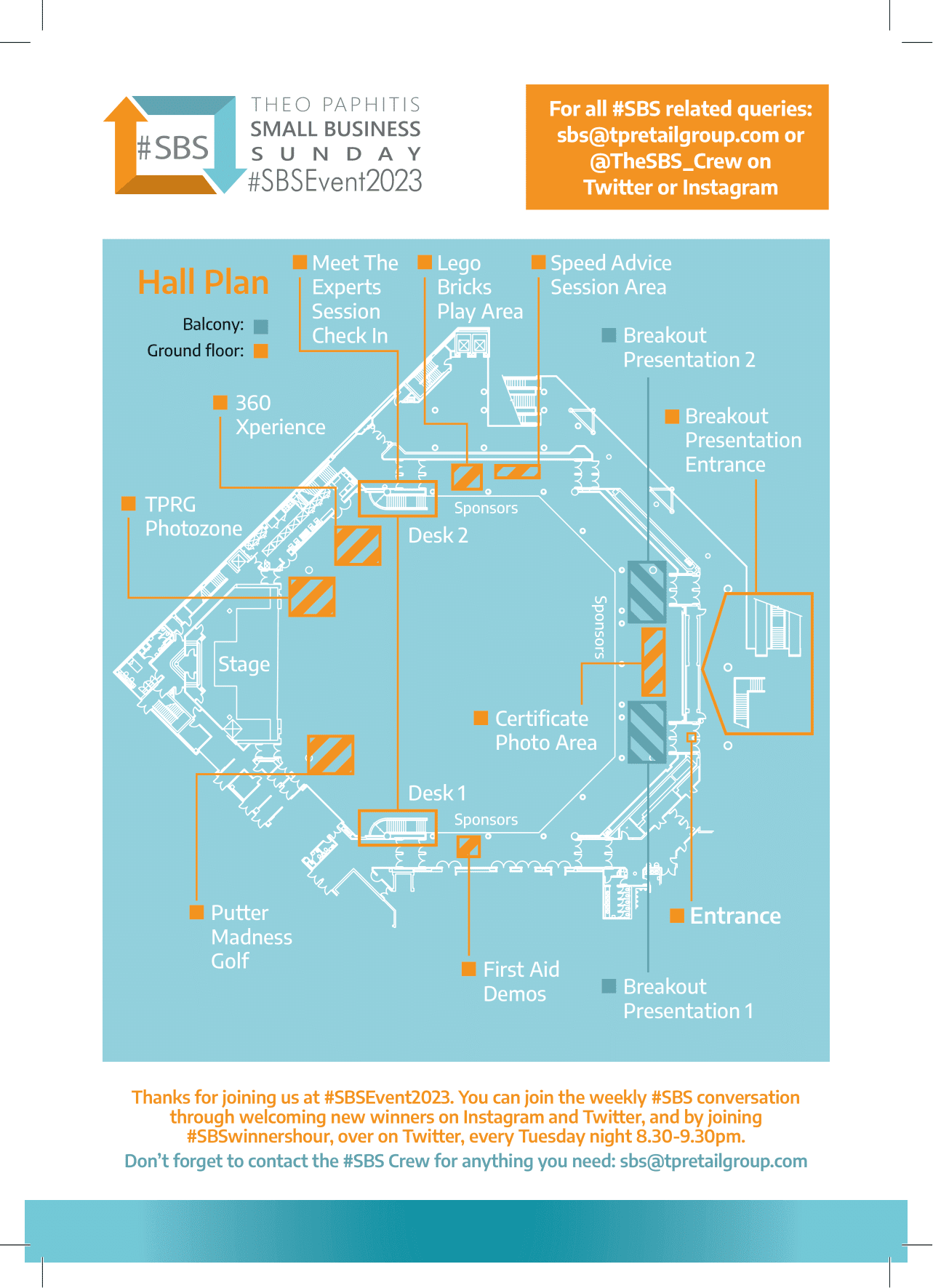 SBSEvent2024 Agenda & Map | www.theopaphitissbs.com